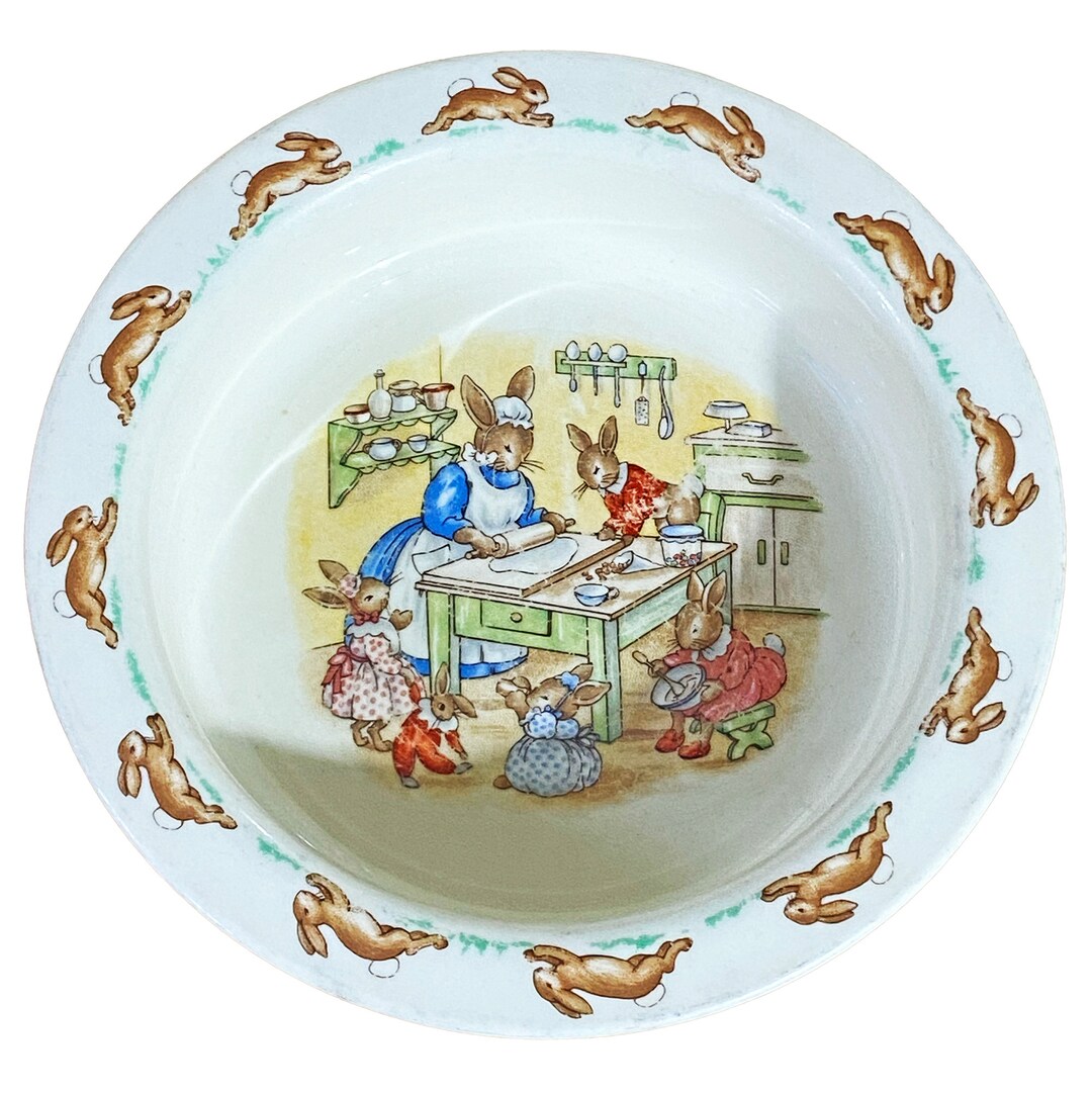 Collectible Royal Doulton Bunnykins Fine Bone China Bowl From the 1950s ...