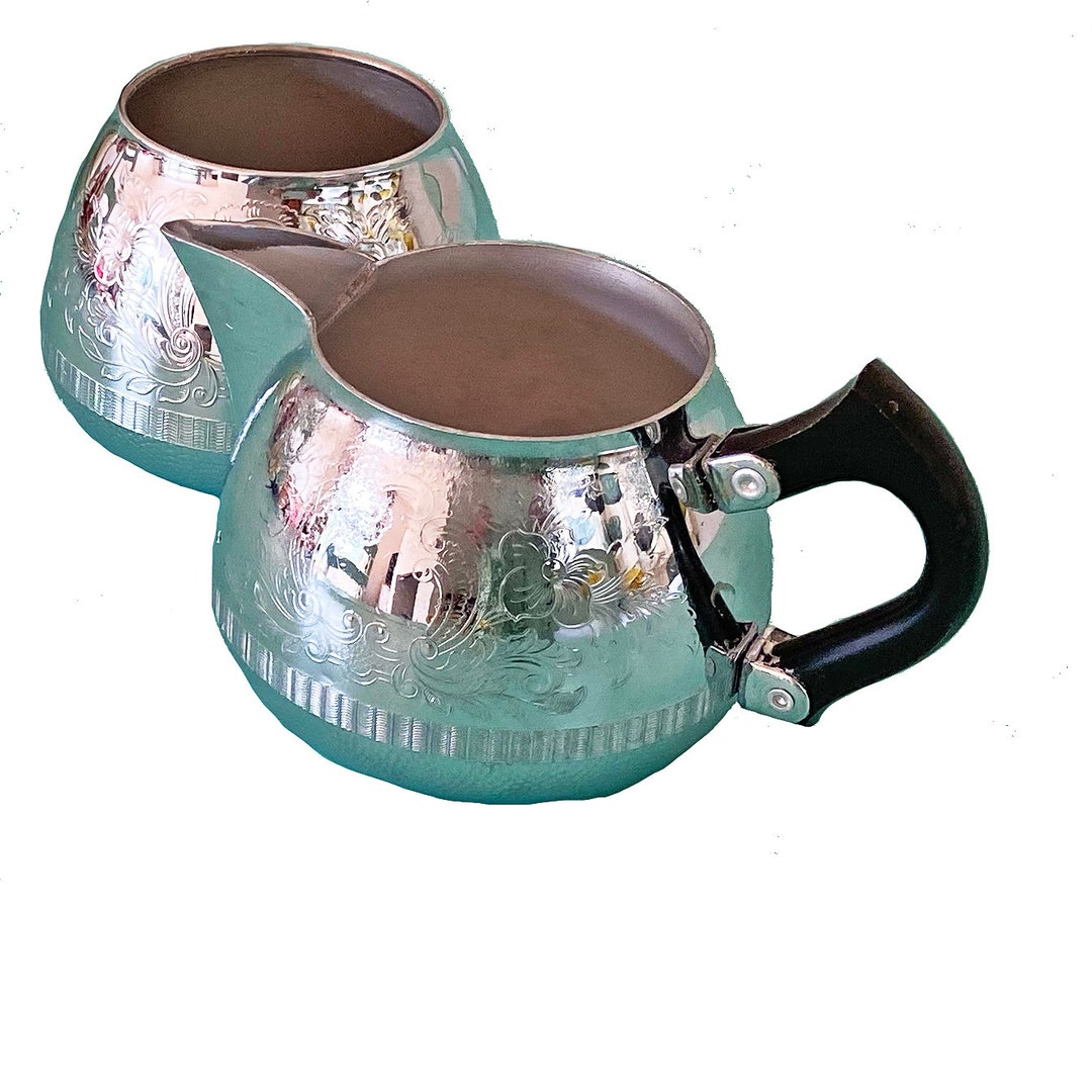 Swan Brand the Carlton Cromalin Plate Finish Milk Jug, With Bakelite ...