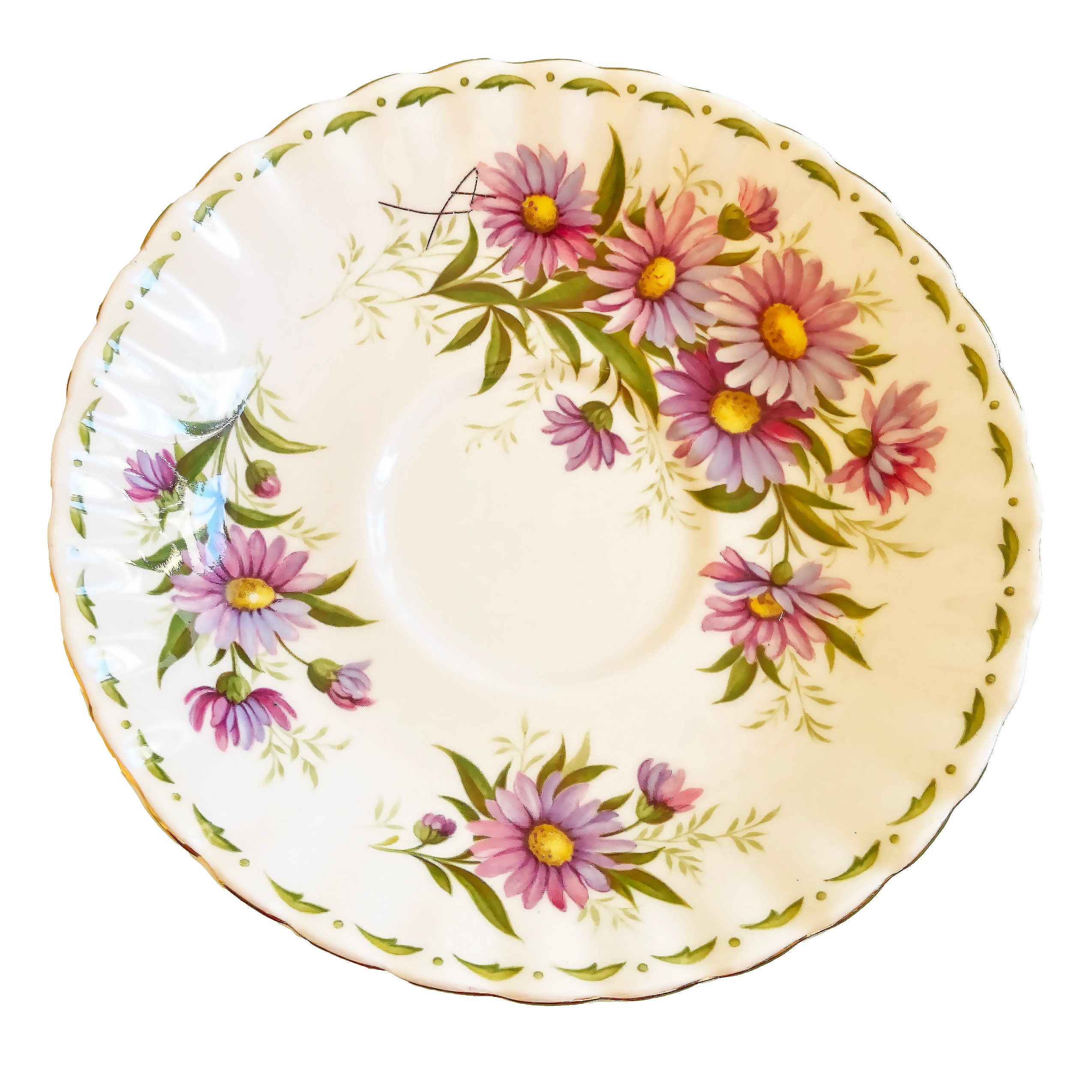 Royal Albert Michaelmas Daisy Teacup and Saucer. September Flower of ...