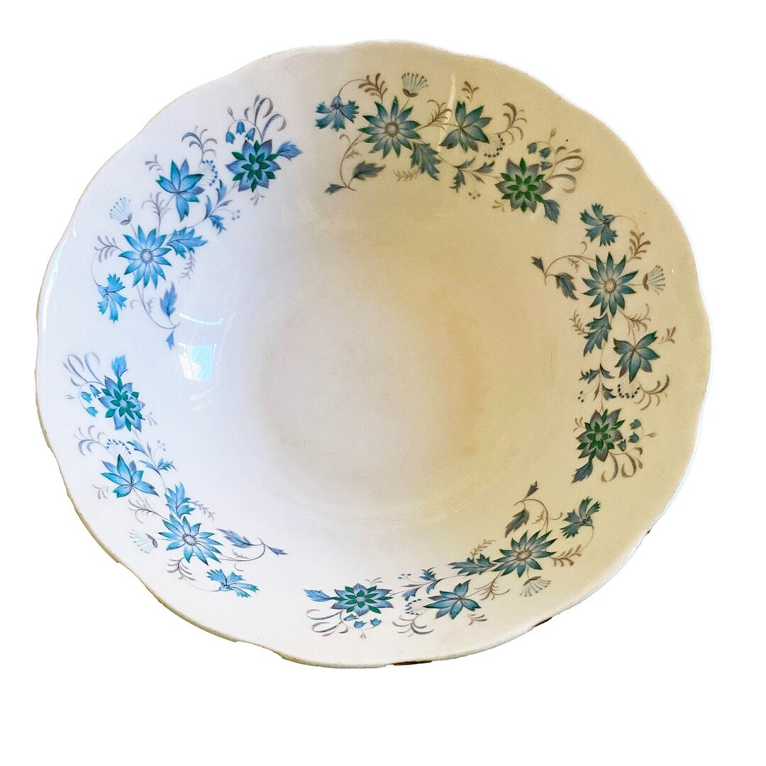 Colclough Braganza Design - 8454 With Cornflowers - Cereal/soup Bowl ...