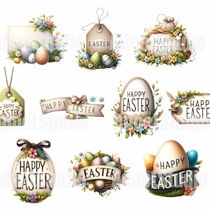 80 Easter Clipart Bundle - Easter Clipart, Easter Egg Png, Easter Gnome ...