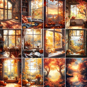 Cozy Autumn Scenery Junk Journal, Cozy Fall Art Prints, Cozy Autumn ...