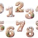 Gingerbread Alphabet Clipart Christmas Alphabet Clipart, Christmas ...