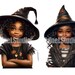 Cute Halloween Girl Clipart Watercolor Halloween Little Girl - Etsy