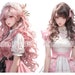 Pink Maid Girl Clipart House Maid Clipart, Fantasy Illustration Clipart ...