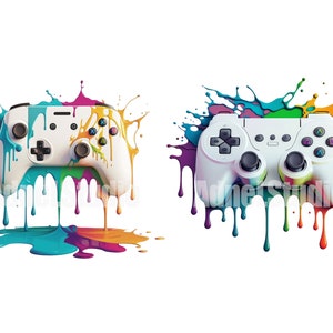 Game Controller Clipart - 12 High Quality PNG, Melt Controller Clipart ...