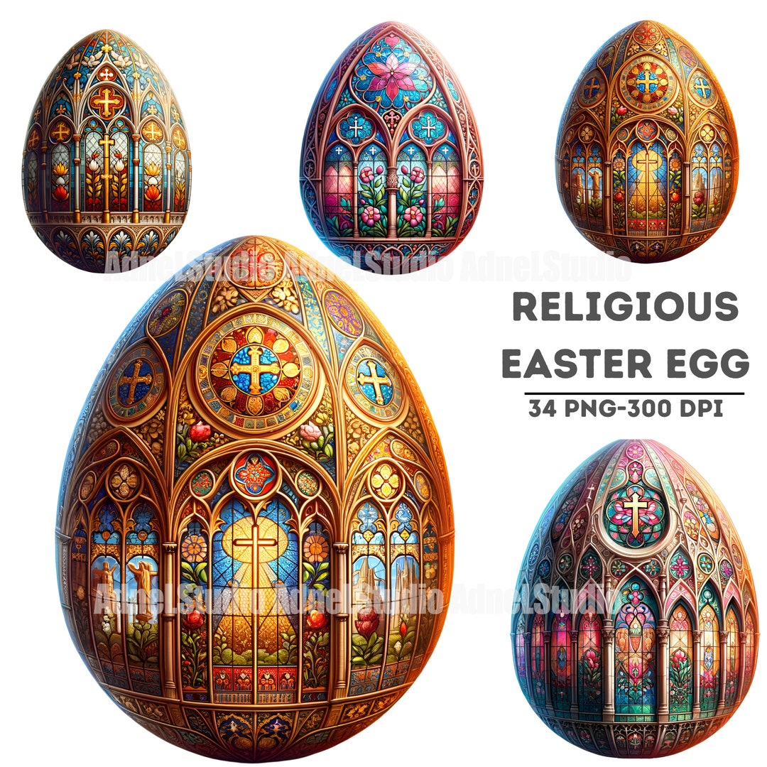 Religious Easter Egg Clipart, Easter Clipart, Religious Easter Clipart ...