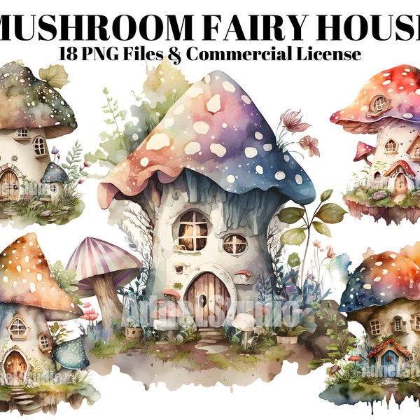 Mushroom Fairy House - Etsy
