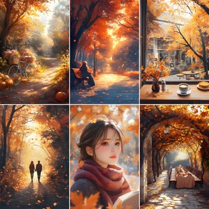 Cozy Autumn Scenery Junk Journal, Cozy Fall Art Prints, Cozy Autumn ...