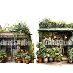 Small Plant Store Clipart - Plant Shop Clipart, Plant Clipart ...