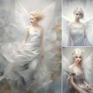 Mystical Ethereal Fairy Junk Journal, Celestial Fairy Prints for Home ...