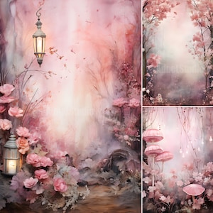 Pink Fairy Forest Junk Journal, Printable Fairytale Journal Pages ...