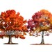 Watercolor Maple Tree Clipart Autumn Maple Tree Clipart, Beautiful Tree ...