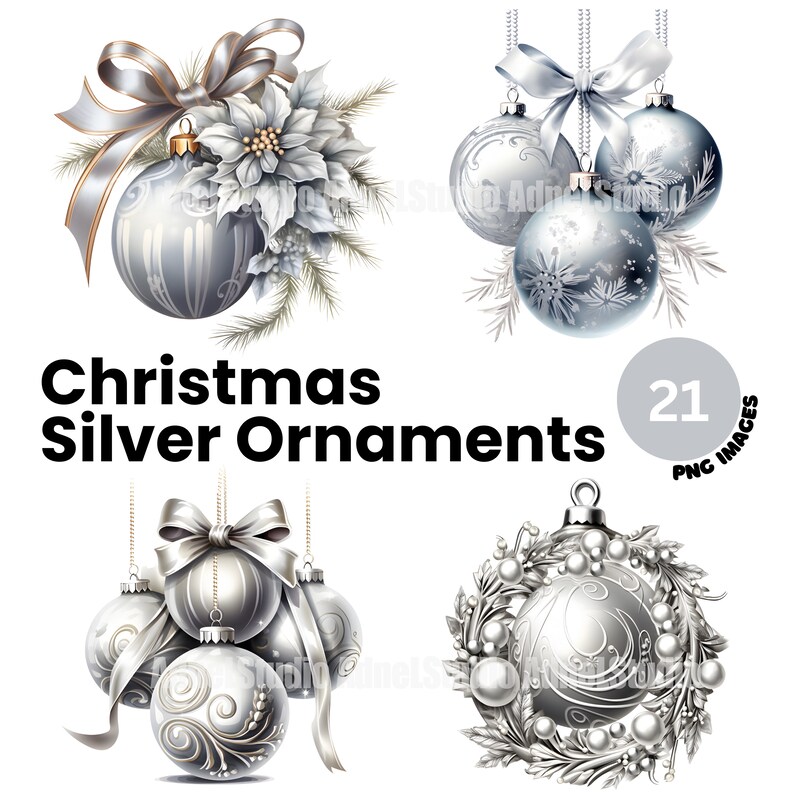 Silver Christmas - Etsy