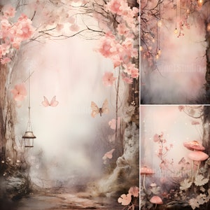 Pink Fairy Forest Junk Journal, Printable Fairytale Journal Pages ...