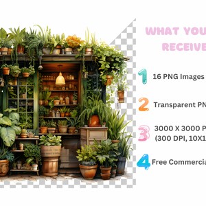 Small Plant Store Clipart - Plant Shop Clipart, Plant Clipart ...
