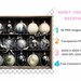 Christmas Black Bauble Clipart, Cozy Christmas Baubles Box Clipart ...