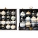 Christmas Black Bauble Clipart, Cozy Christmas Baubles Box Clipart ...