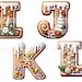 Gingerbread Alphabet Clipart Christmas Alphabet Clipart, Christmas ...