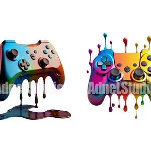 Game Controller Clipart - 12 High Quality PNG, Melt Controller Clipart ...