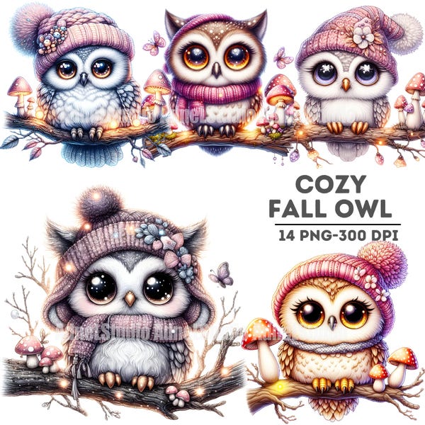 Autumn Owl - Etsy