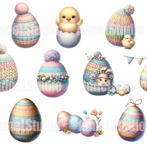 80 Easter Clipart Bundle - Easter Clipart, Easter Egg Png, Easter Gnome ...