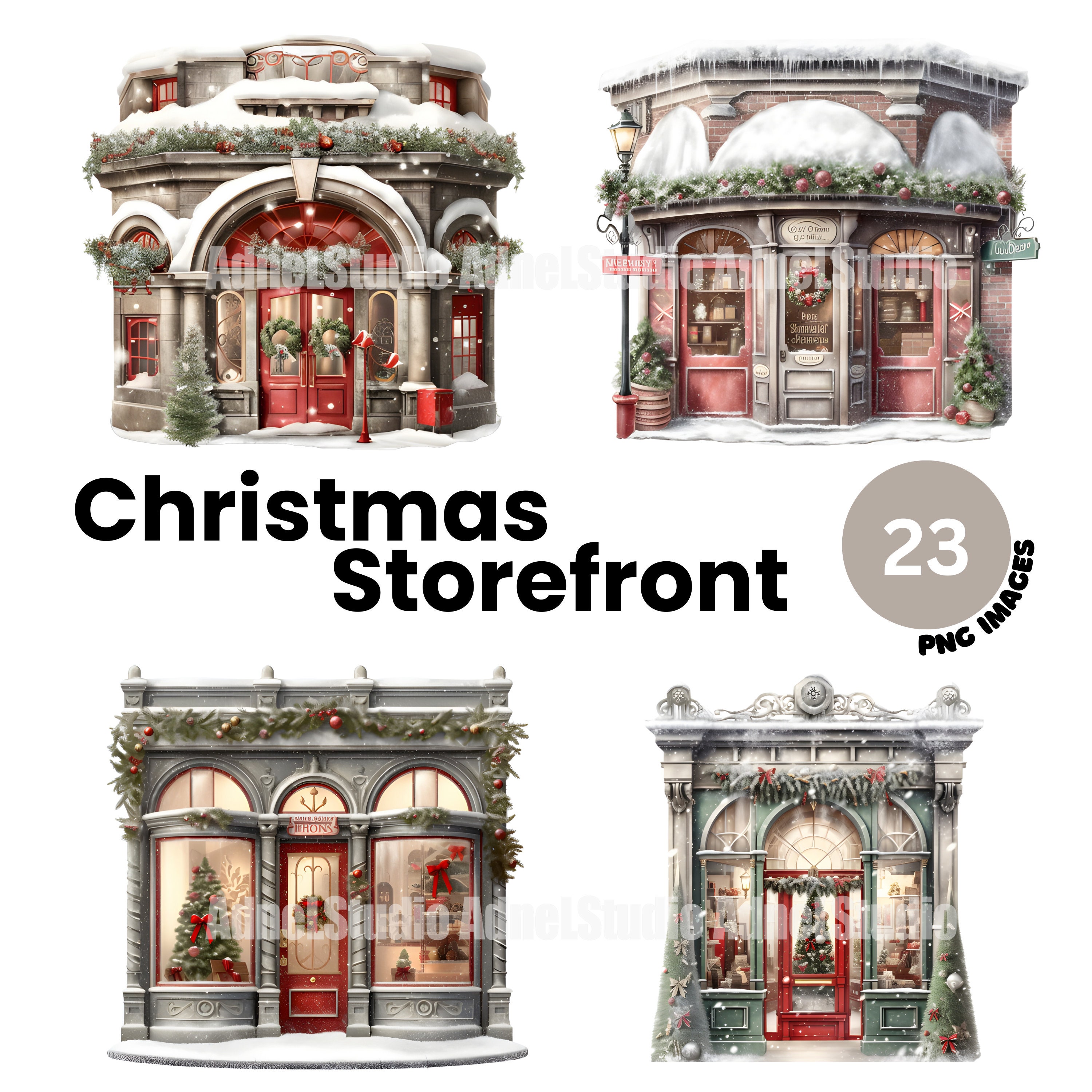Imagine Shop Front Clipart