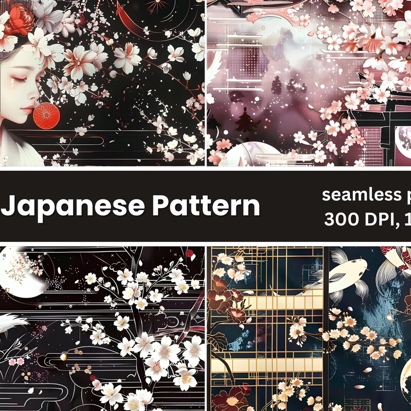 Japanese Pattern - Etsy