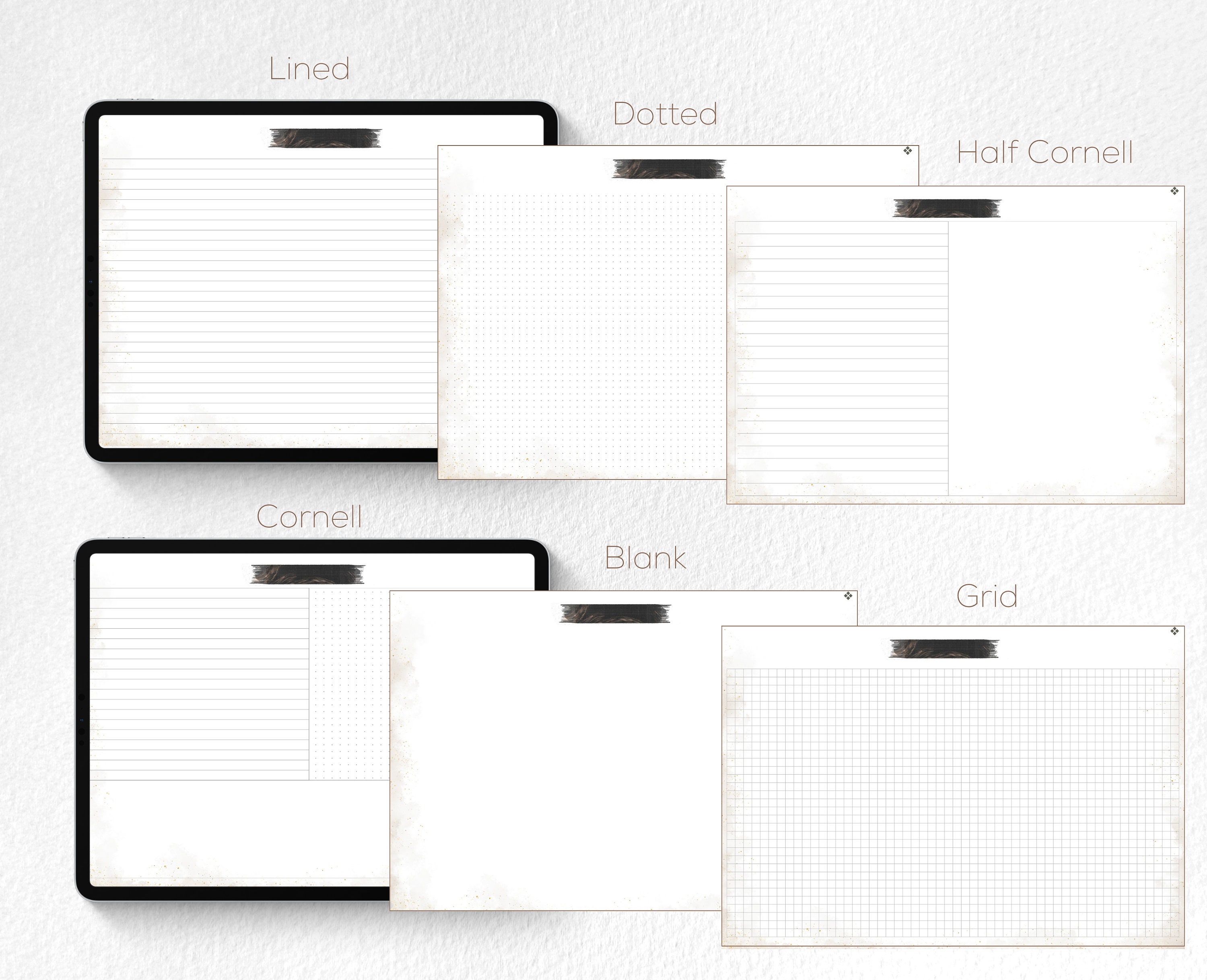 Digital Notebook Goodnotes, Notability, Onenote, Modern Minimalist ...