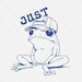 Just Moody Frog PNG, Sarcastic Animal Quote Clipart (digital Download ...