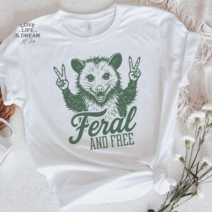 Funny Possum PNG - Vintage Peace Sign Animal Clipart (digital Download ...