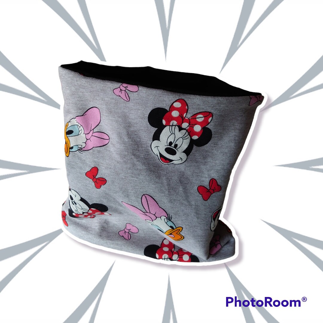 Loop Children Minnie Mouse Daisy Duck Scarf Neckerchief Neck Sock Tube ...