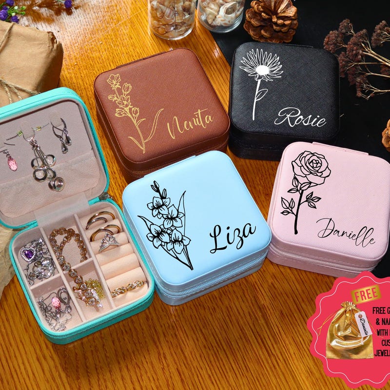 Flower Jewelry Box - Etsy