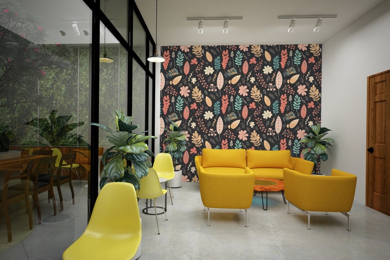 Botanical Leaves Seamless Pattern Bundle High-definition Wallpaper ...