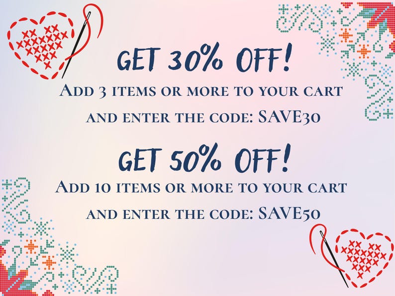 Sea Animals Cross Stitch Pattern, Watercolor Folk Art Embroidery (PDF ...