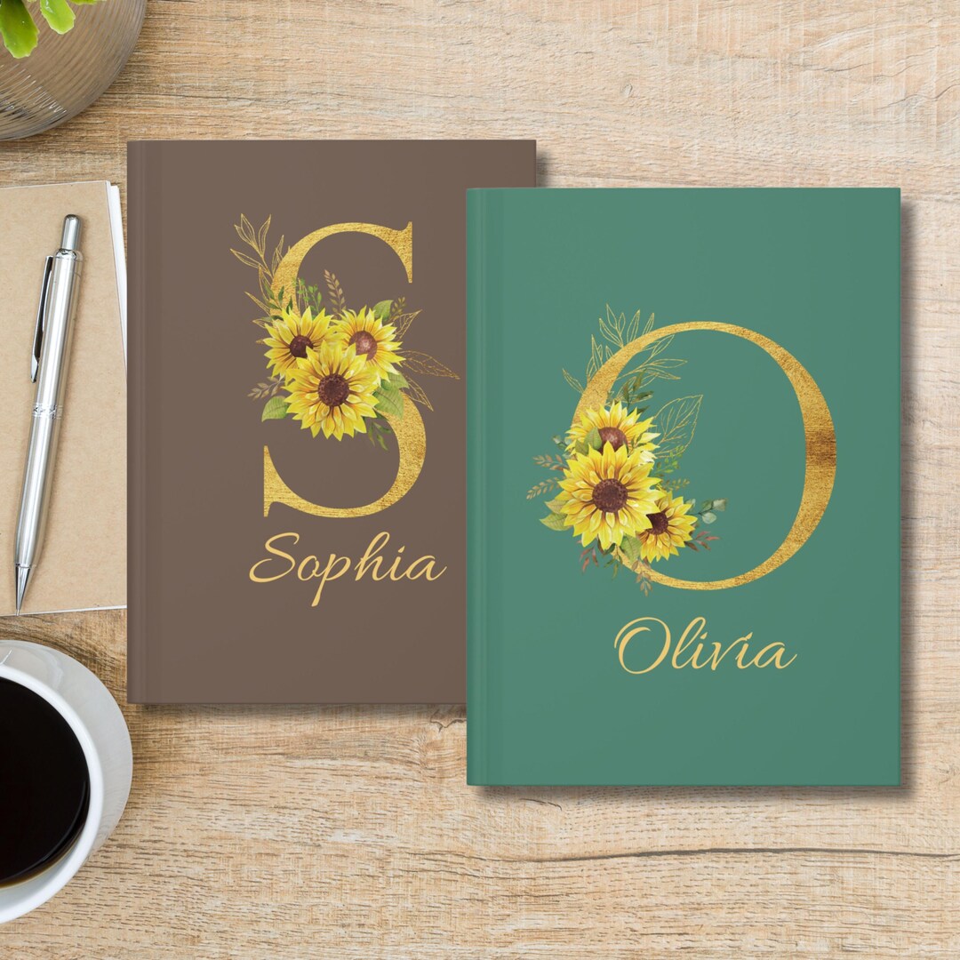 Personalized Name Notebook, Gift for Woman, Custom Journal With Name ...