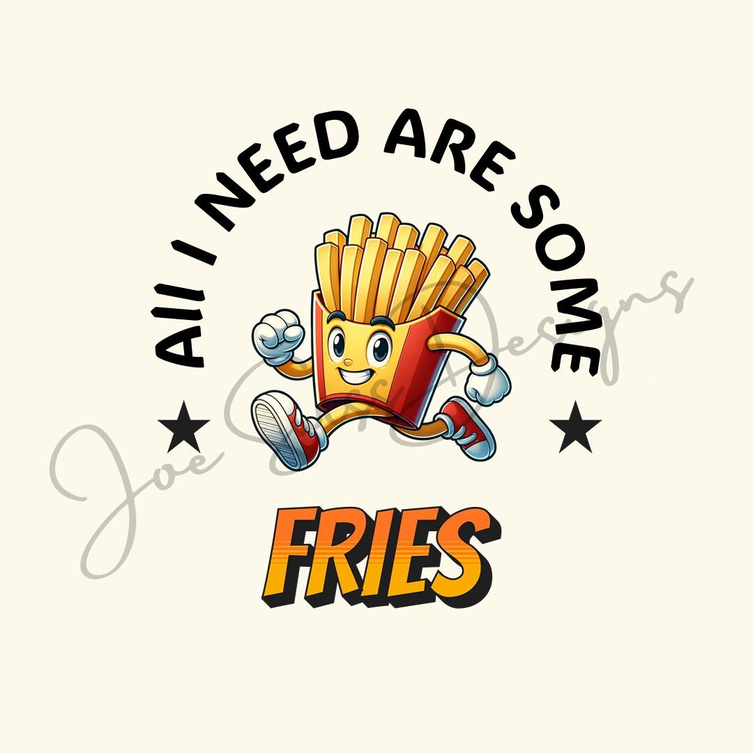 French Fries PNG File | No Background on Download | Colorful Digital ...