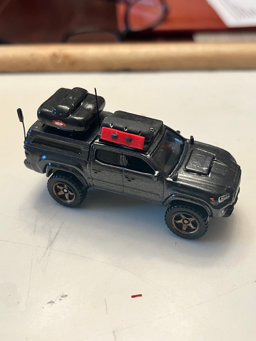 1/64 Toyota Tacoma Hand Detailed Custom Replica of a Customers ...