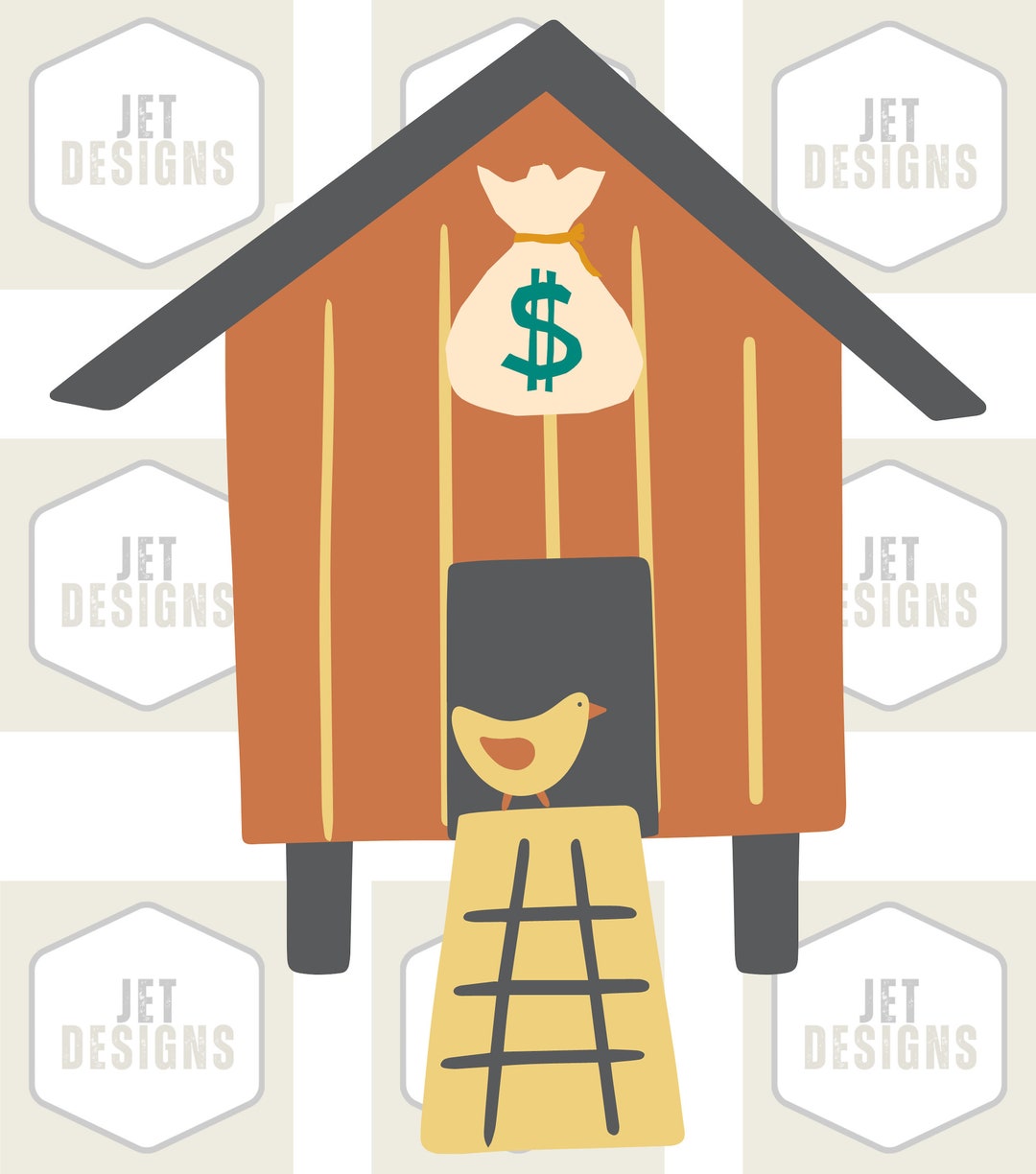 Chicken Coop SVG, Chicken SVG, Farm Svg, Homestead Svg, Chicken Coop ...