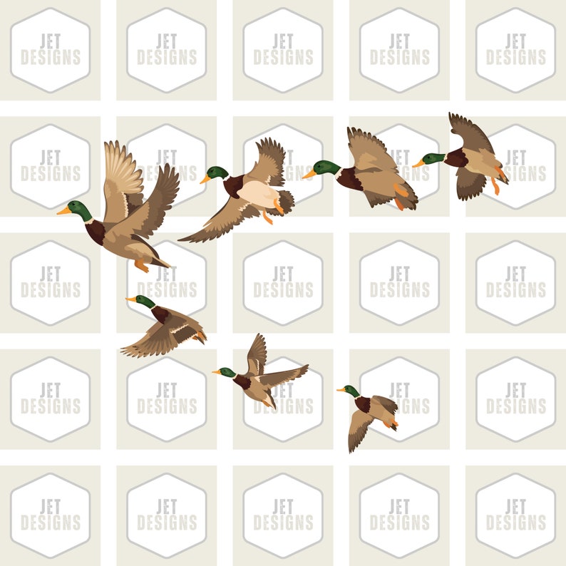 Flying Mallards SVG, Mallard SVG, Duck Svg, Cricut Svg, Flying Duck Svg ...