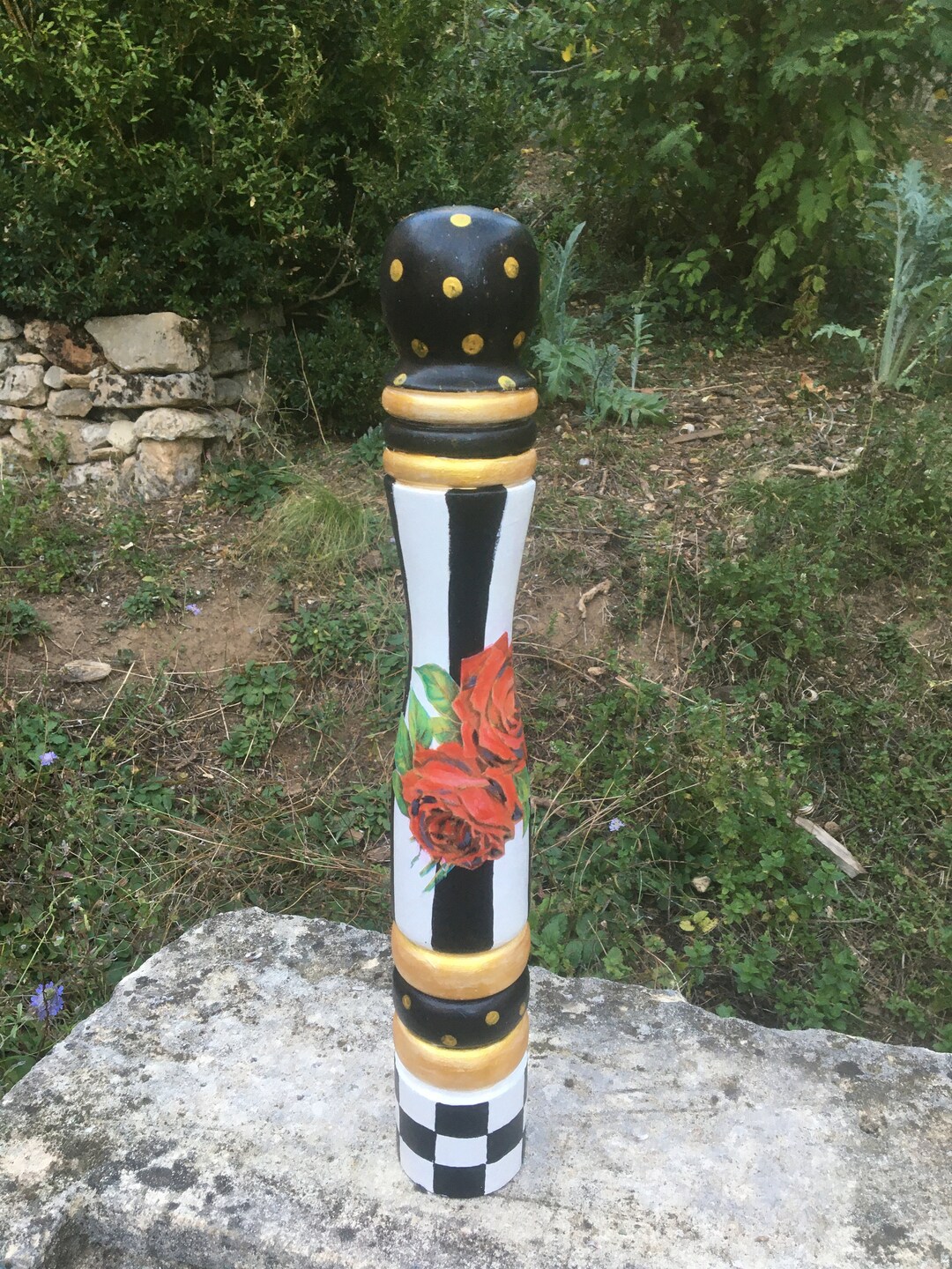 Large Decorative Vintage Pepper Mill an Unusual Decorative - Etsy