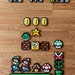 Super Mario Magnet Set - Etsy