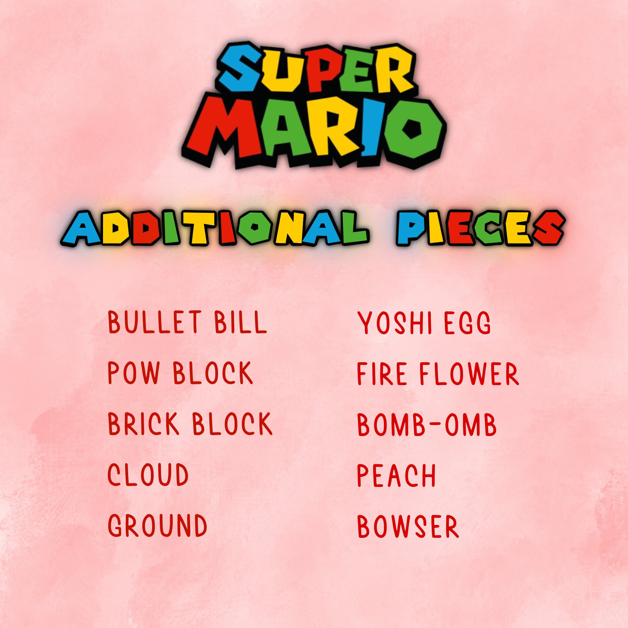 Mario Level Magnets - Etsy