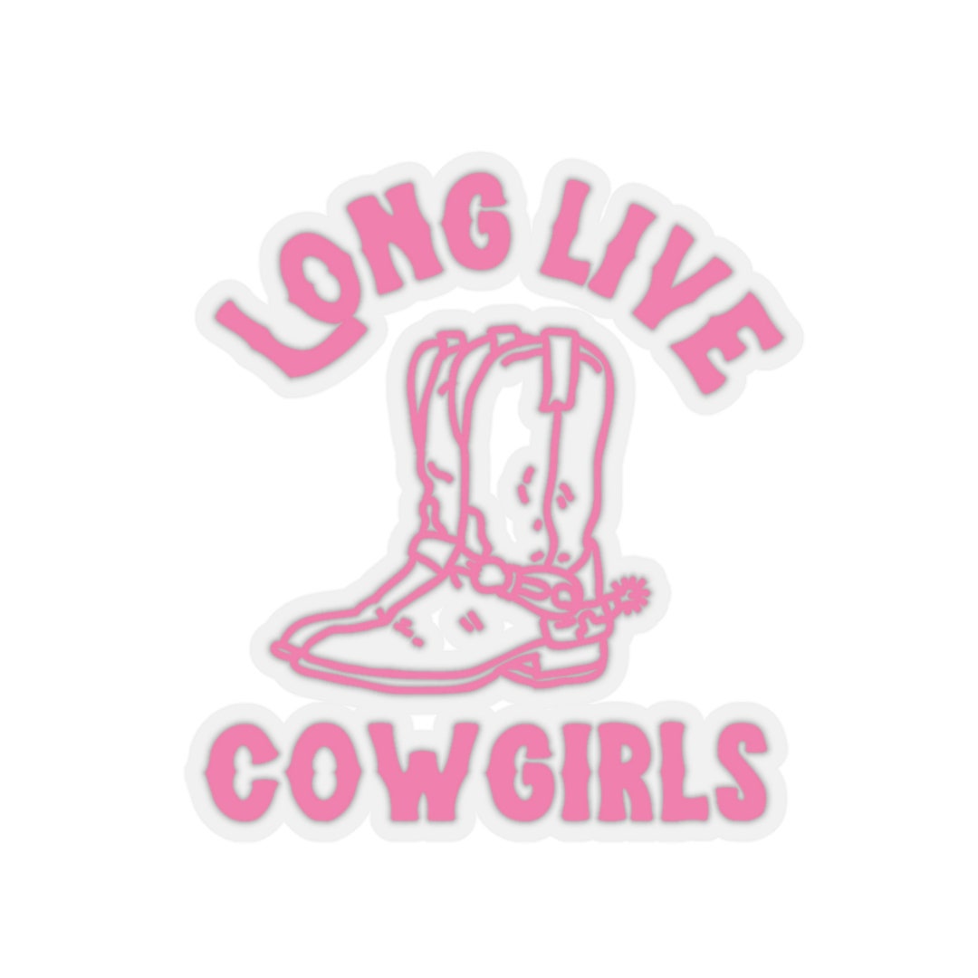Long Live Cowgirls - Sticker - Etsy