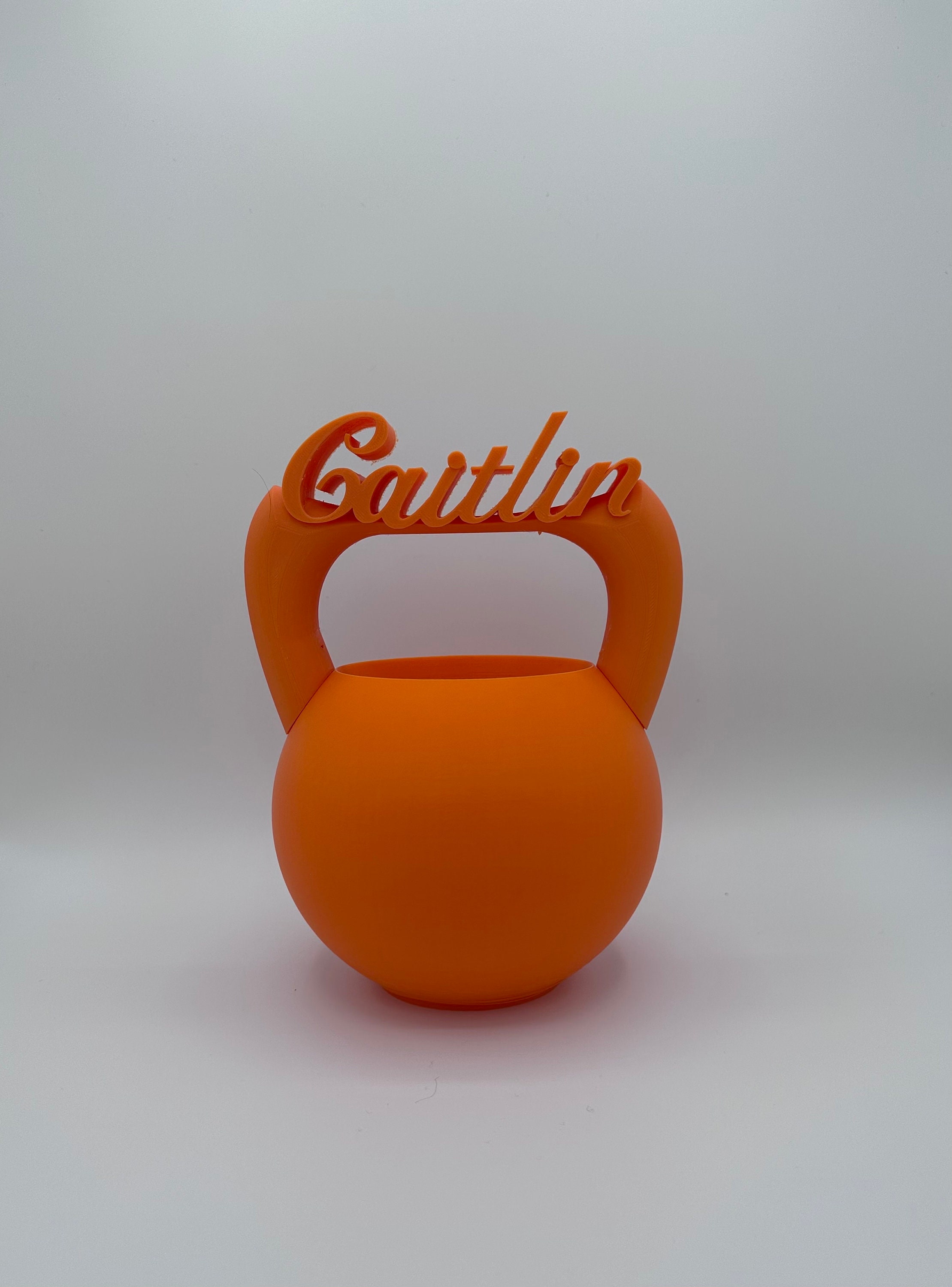 Customizable 3D Printed Full-sized Kettlebell. Gift for Coachs Gift for ...