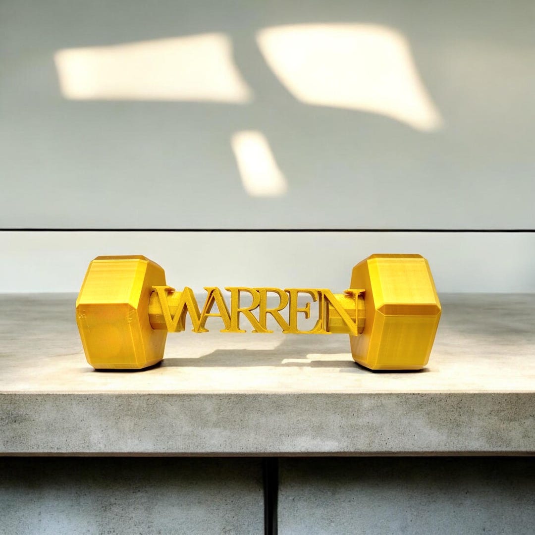 Personalized Full Size Dumbbell - Etsy