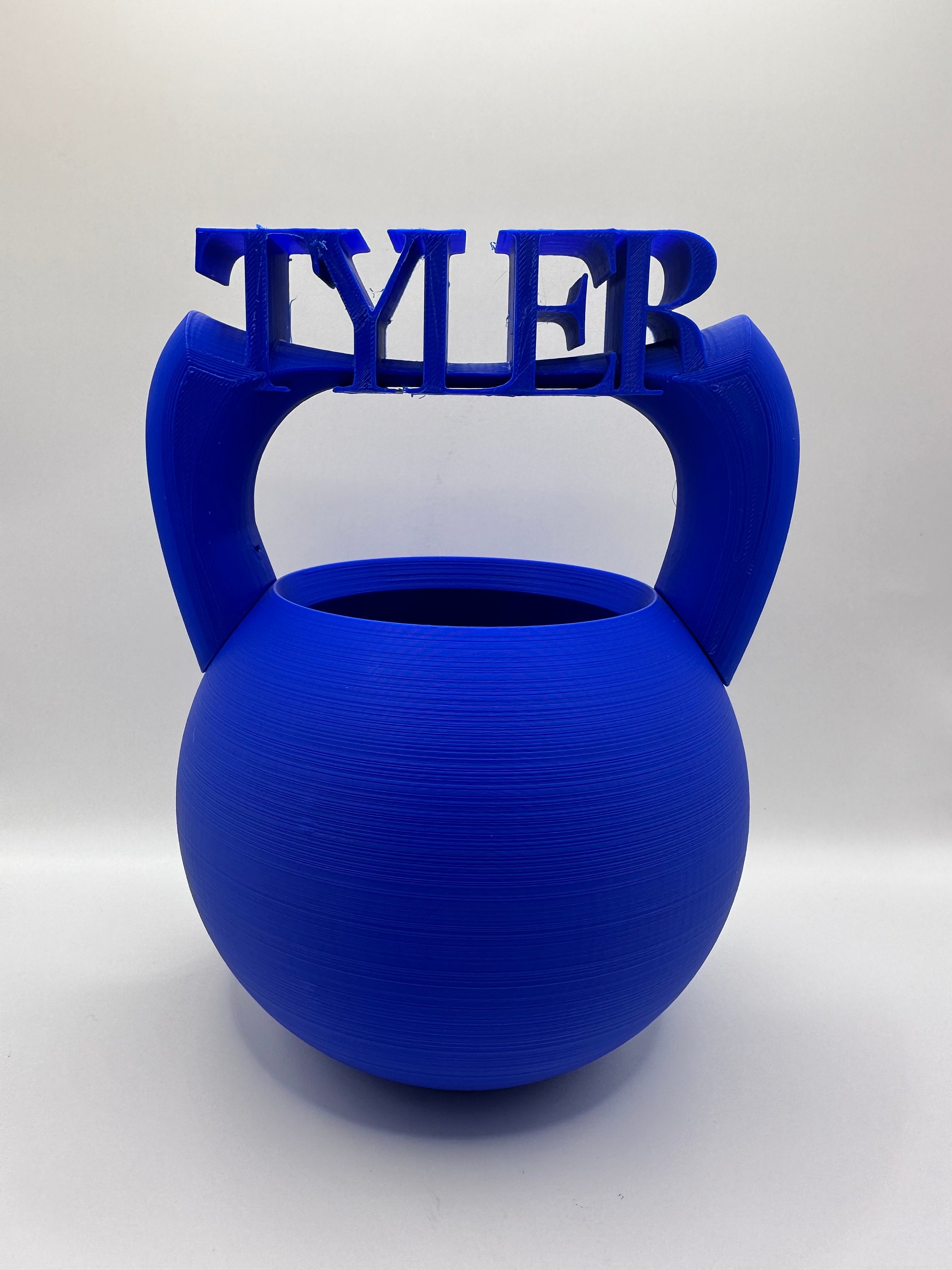 Customizable 3D Printed Full-sized Kettlebell. Gift for Coachs Gift for ...