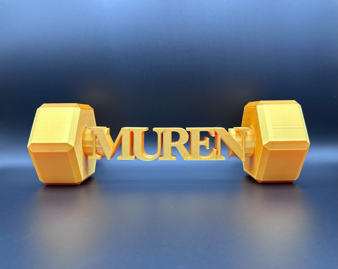 Personalized Full Size Dumbbell - Etsy