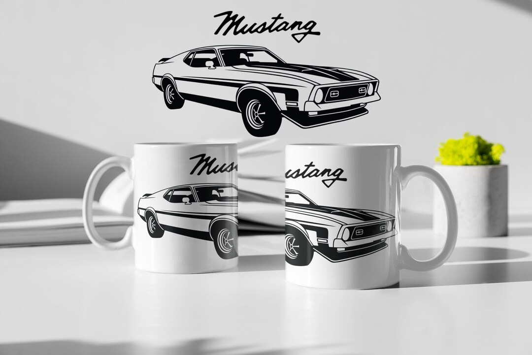 1971 73 Mustang Mach 1 Mug Ceramic 330ml Various Colours - Etsy