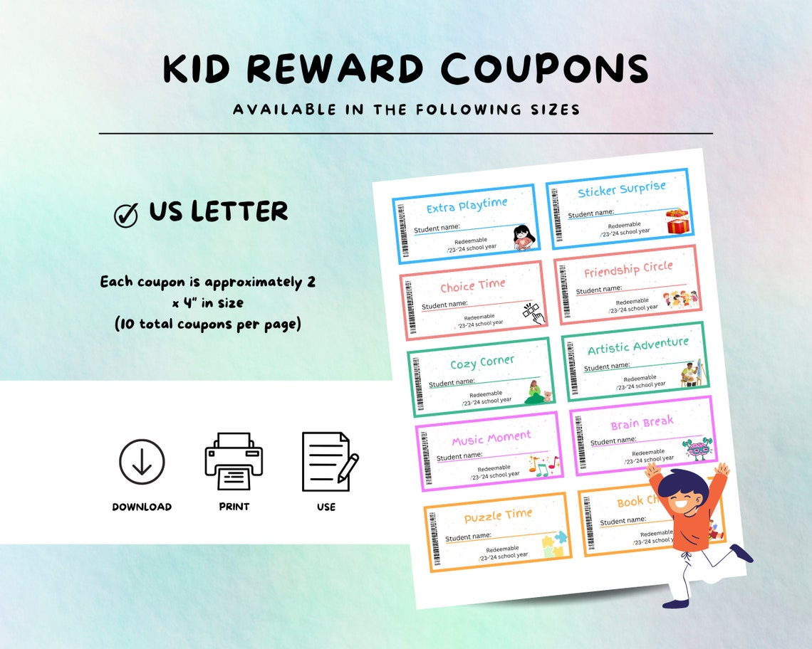 Kid Coupons: Therapy Rewards for Fun and Engaging Incentives PDF ...